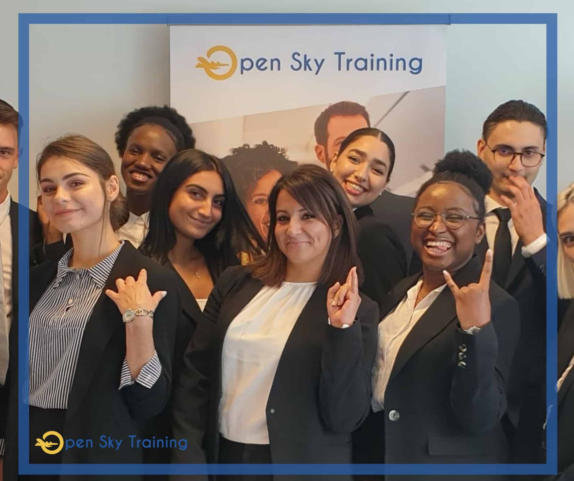 Formation CCA - Devenez hôtesse de l'air et steward - Open Sky Training